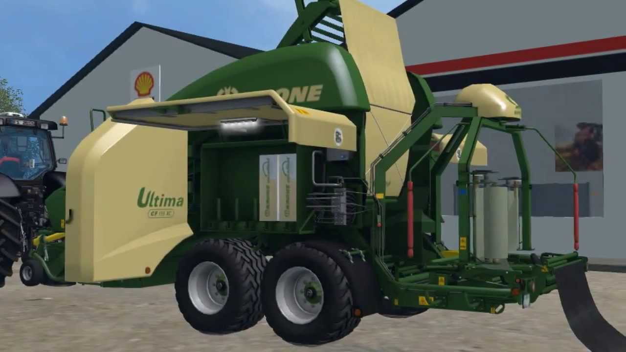 Farming Simulator 2015-Krone Ultima CF 155 XC[HD] - YouTube