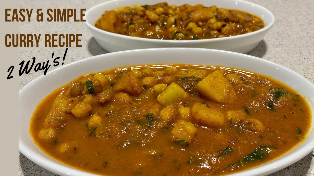 How to make curry at home simple I Indian cooking for beginners I Easy ...