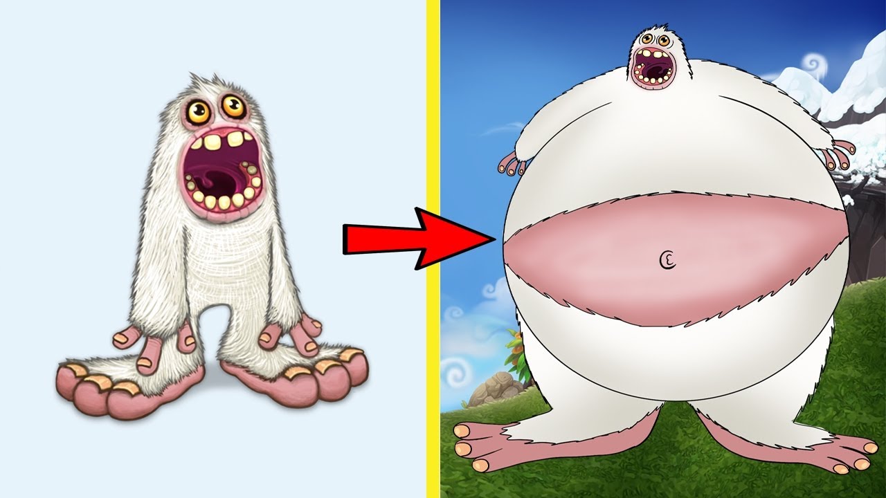 My Singing Monsters Characters in Fat Version ( 2023 ) - YouTube