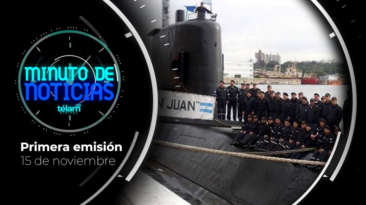 Minuto de Noticias. Primera emisión del 15 de noviembre. - YouTube
