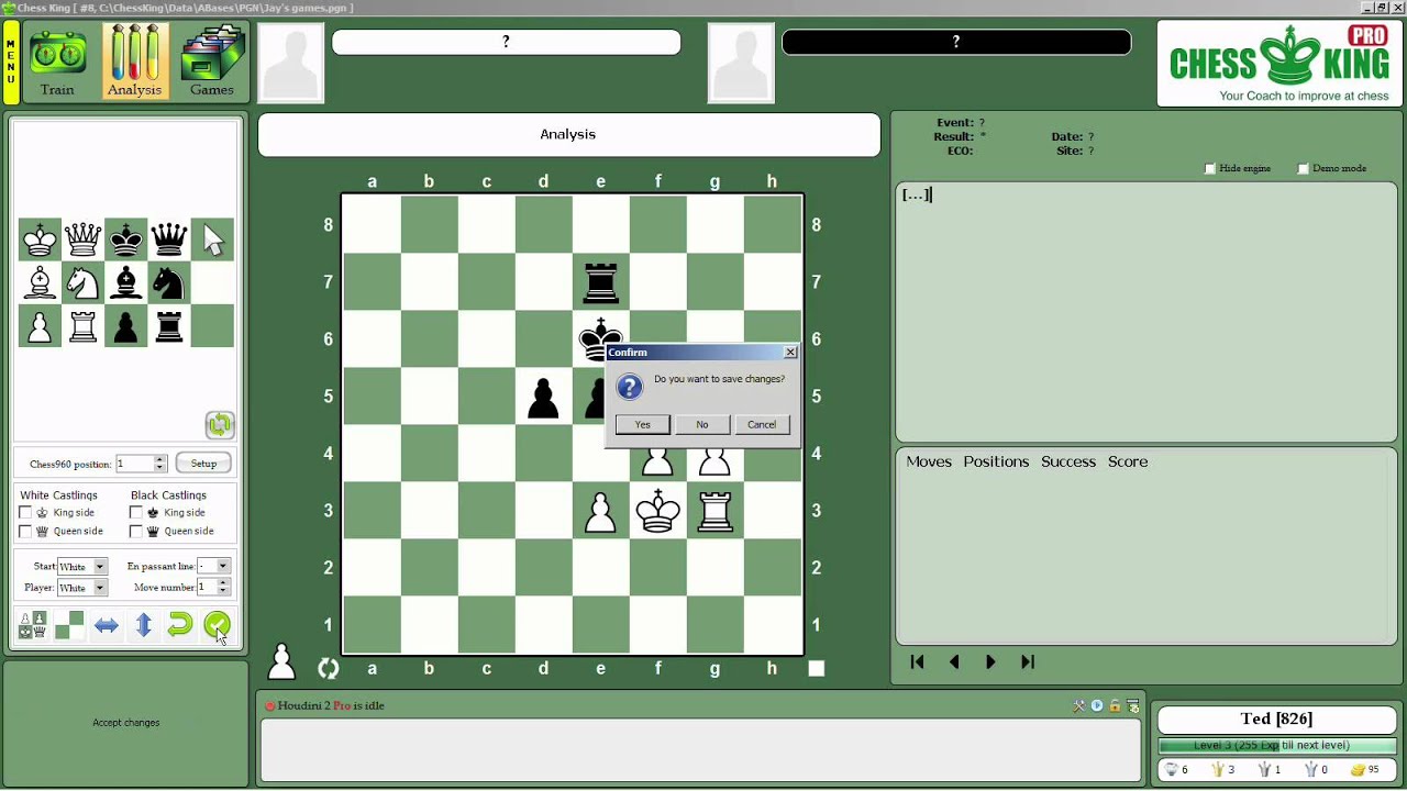 Tutorial #10: Analyze a Position from Scratch with Chess King - YouTube