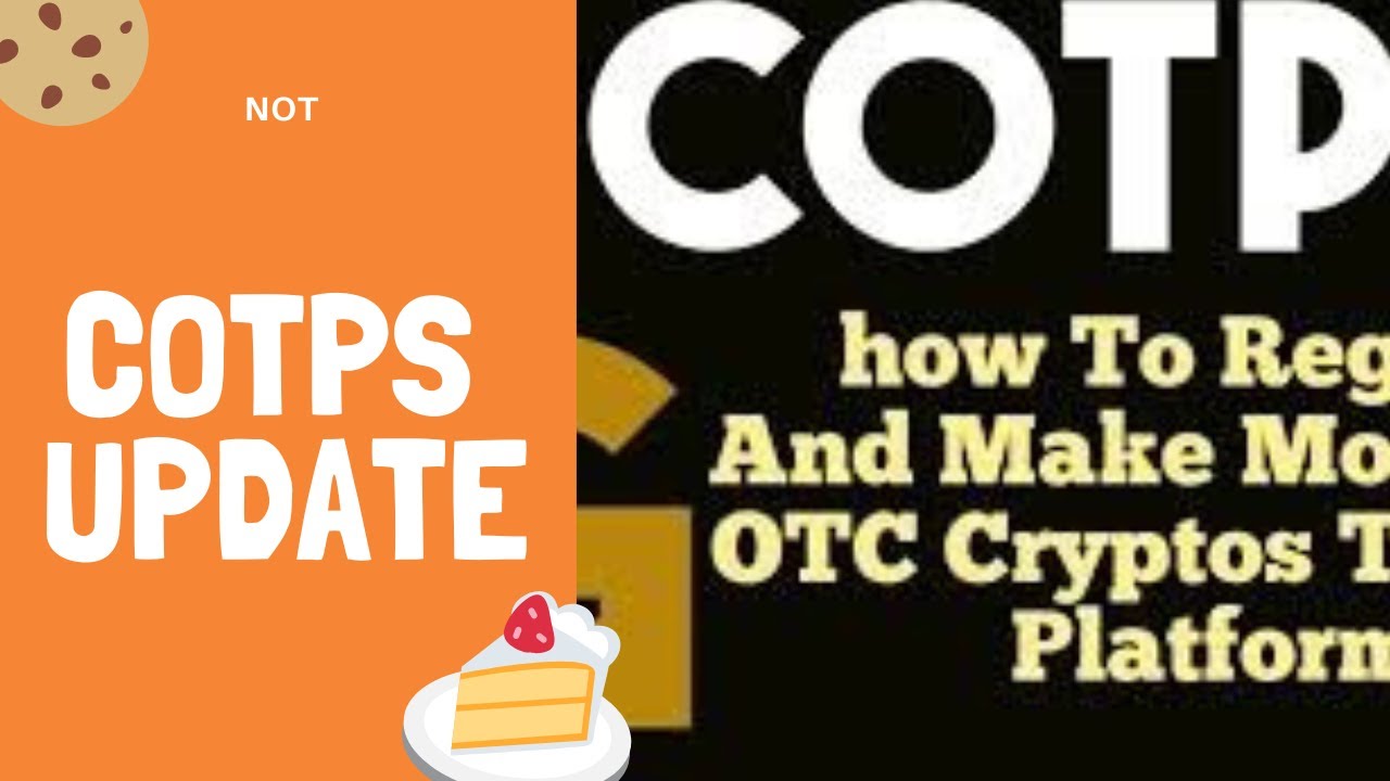 Not Cotp Update!! While We Wait For Cotps! Withdraw With Cala Trading ...