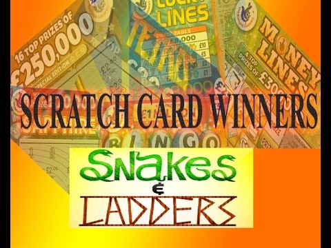 Scratch card Winners Snakes and Ladders Episode 6 - YouTube