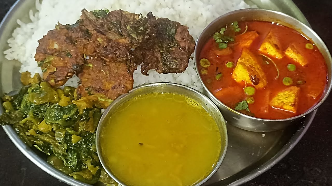 TODAY'S SIMPLE EATING SHOW:VAAT WITH DAAL,PALONG SAKER TOEKARI,KUCHO ...