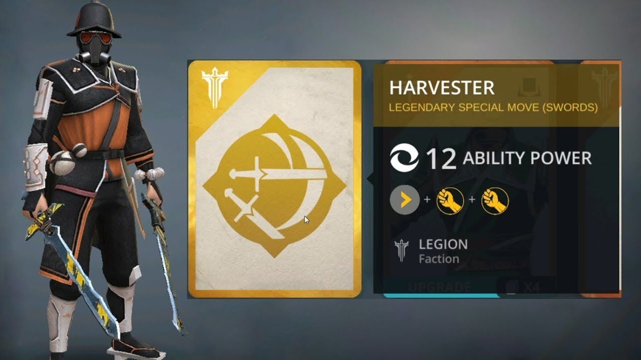 Shadow Fight 3 - Ripping Kit Harvester Ability Legendary Special Move ...