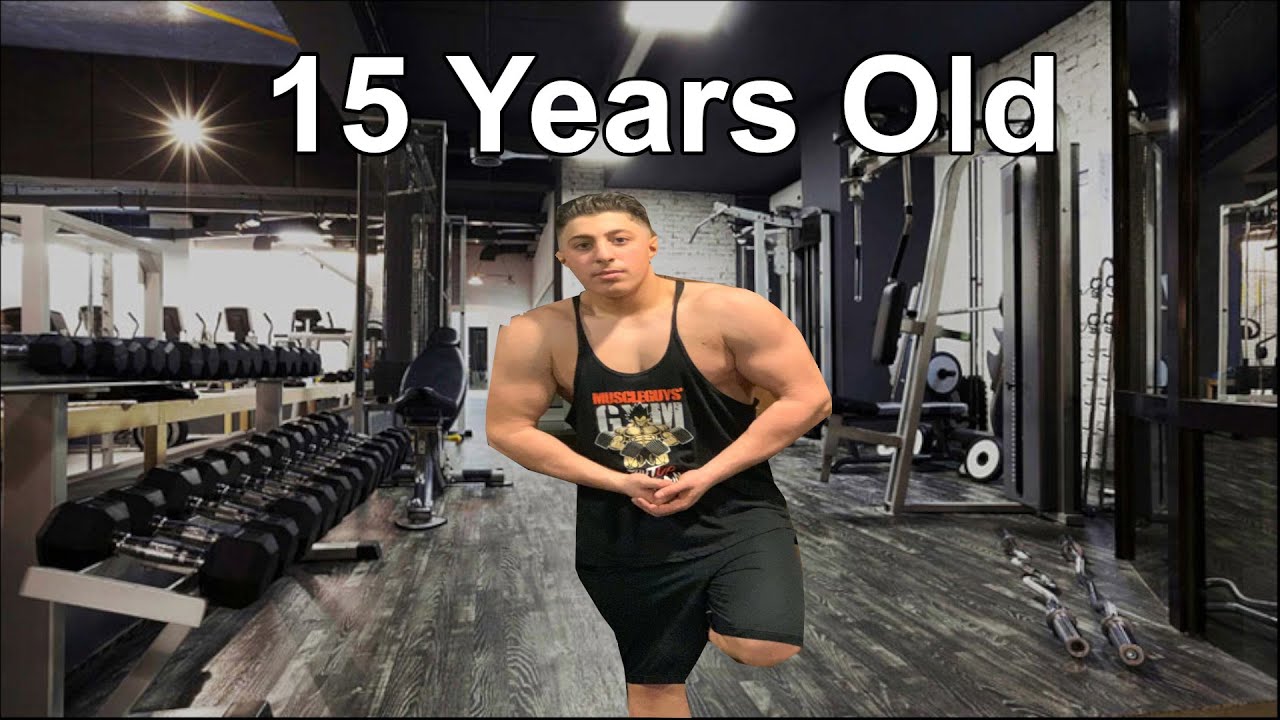15 Year Old Bodybuilder Workout Youtube