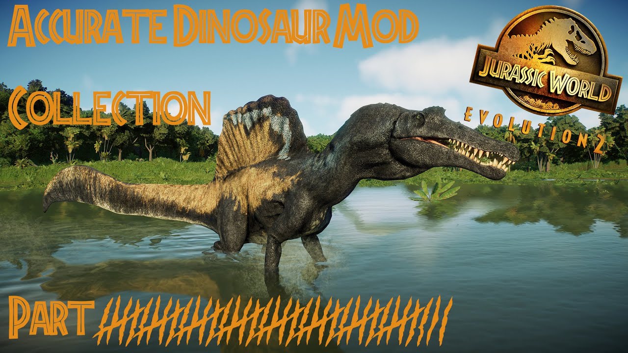 JWE2 Accurate Dinosaur Mod Collection Part 43 - YouTube