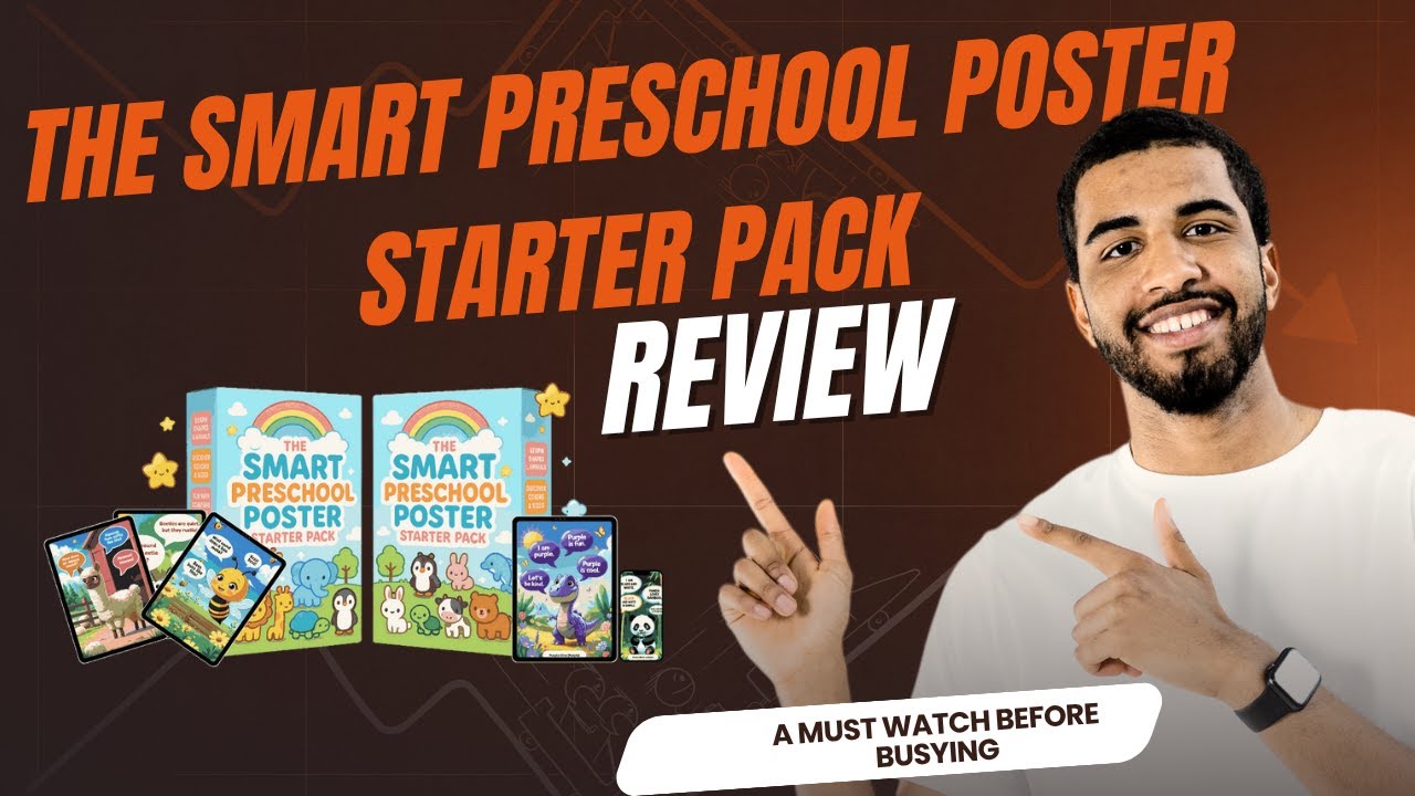 The Smart Preschool Poster Starter Pack Review - YouTube