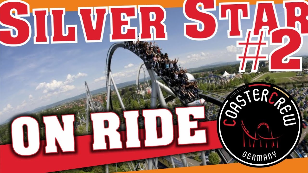 Silver Star on ride Bolliger & Mabillard Hyper Roller Coaster ...