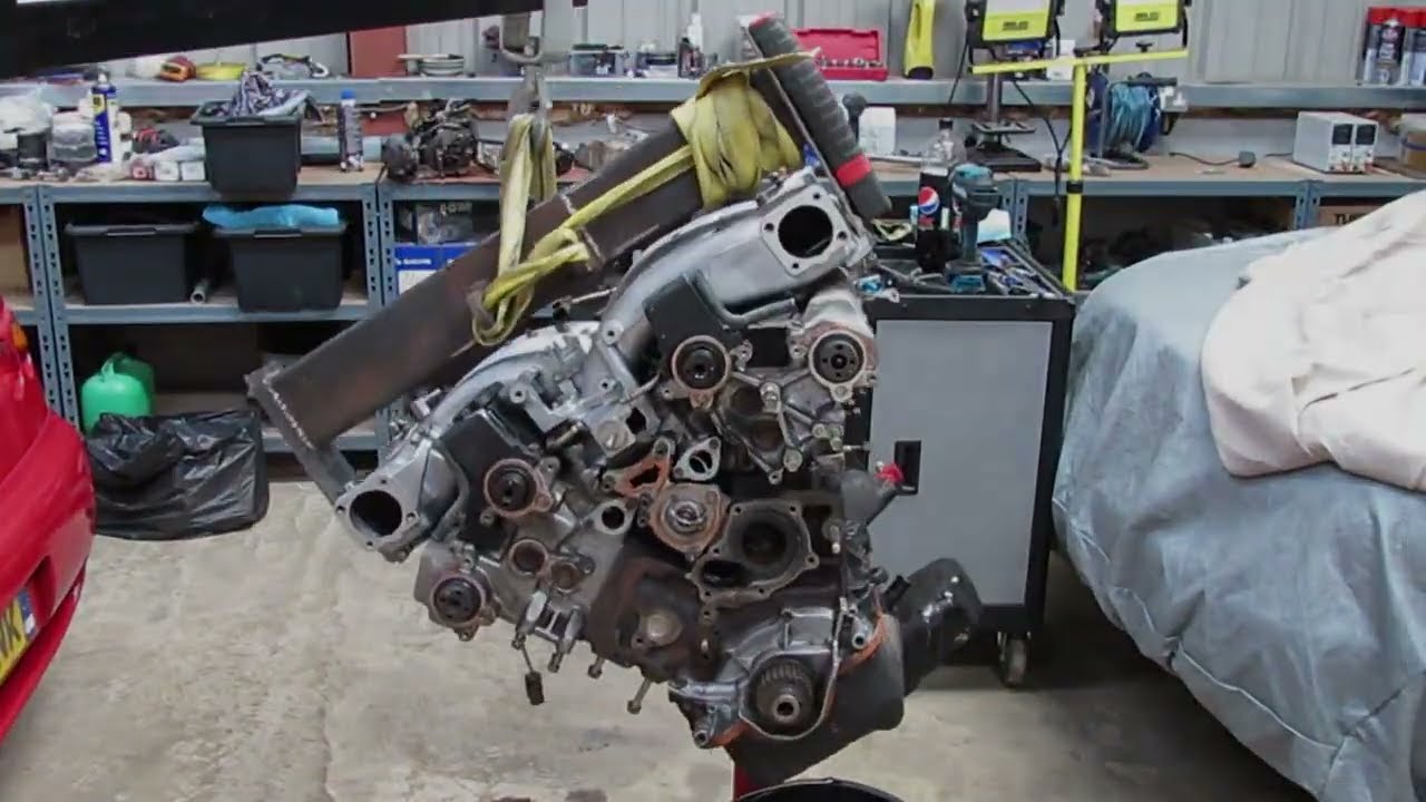 1990 Nissan 300zx (Z32) Engine Overhaul - Part 1 - Top End Dismantle ...