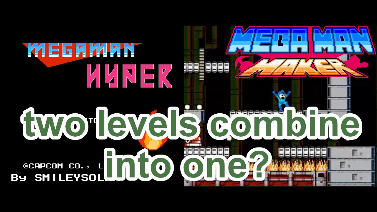 Megaman Hyper level pack full game playthrough - 洛克人製作大師 Mega Man Maker ...