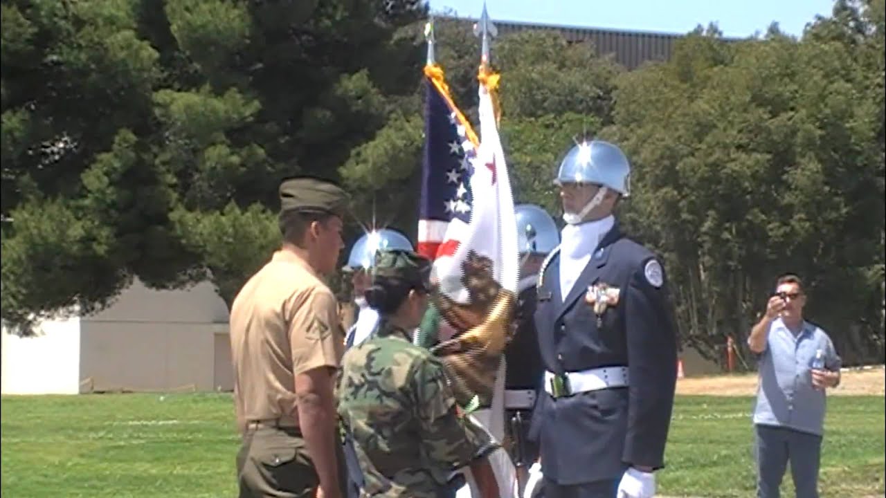 Senior Color Guard Golden Bear 09 CA782 - YouTube