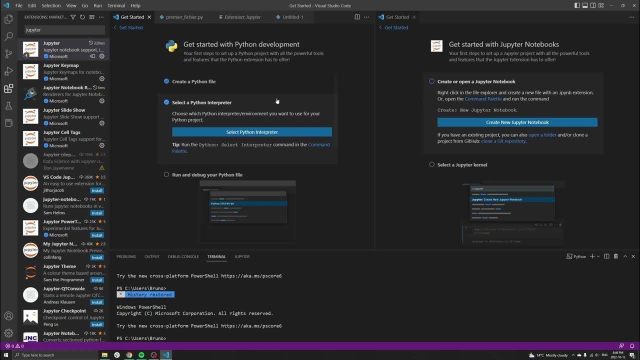 Tutoriel installation VSCode et Python - YouTube