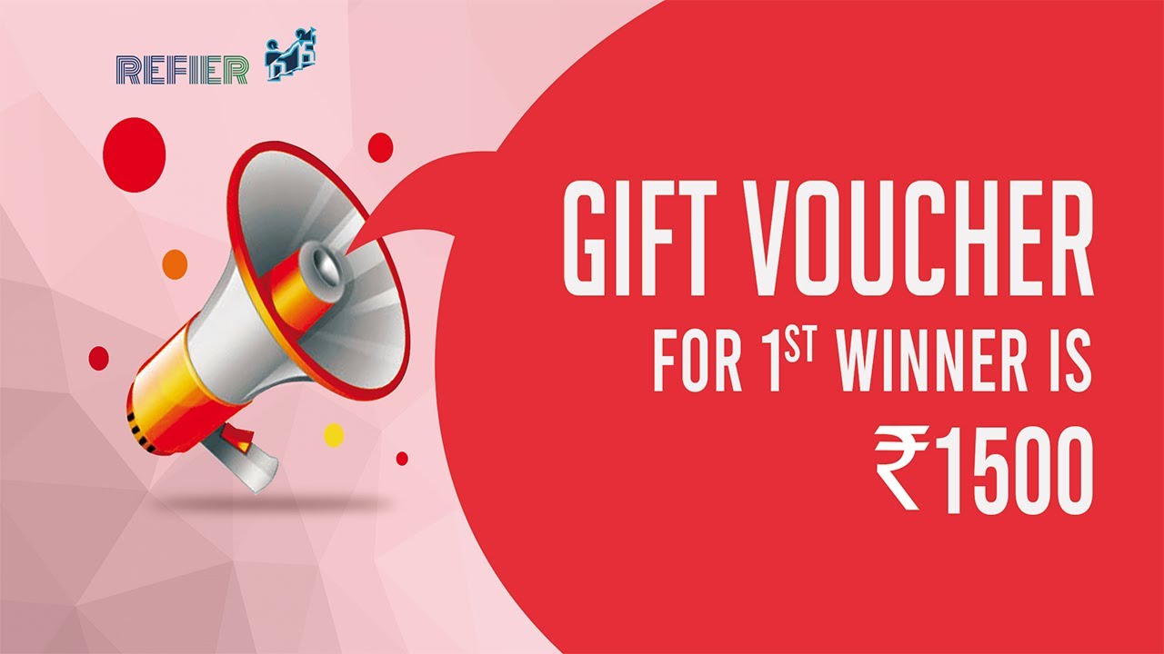 Huge Giveaway || Exciting Prizes || Refier - YouTube