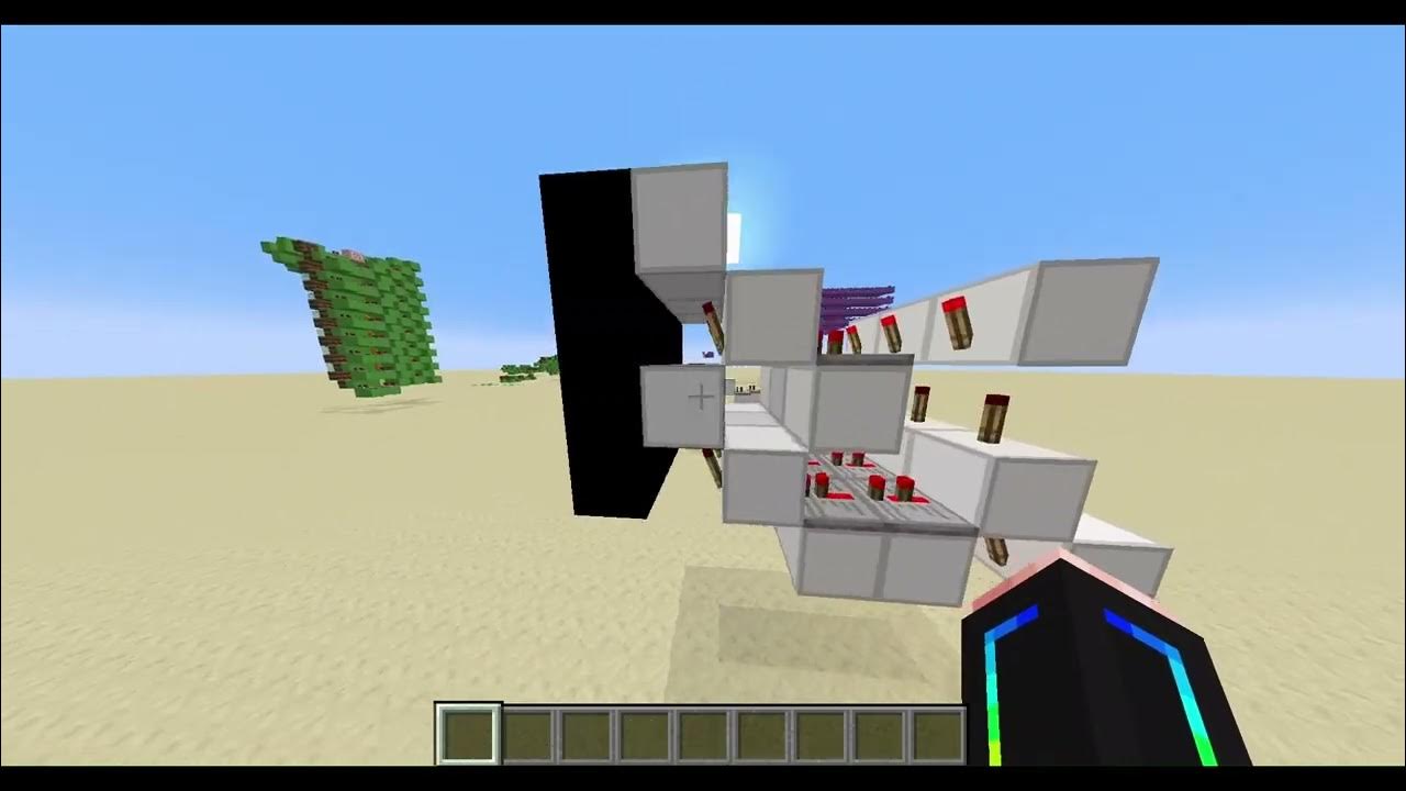 Making a HEXADECIMAL CPU in Minecraft #2 Full adder and Screen - YouTube