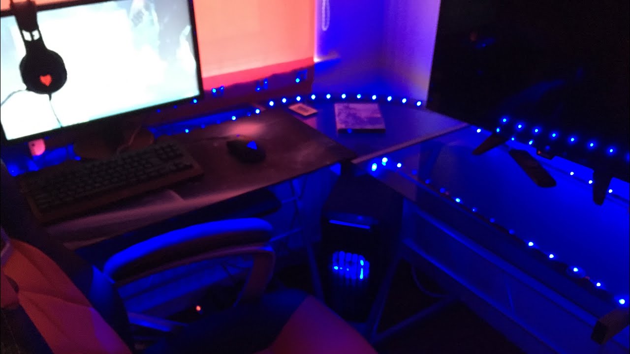 My Gaming setup 2017 - YouTube