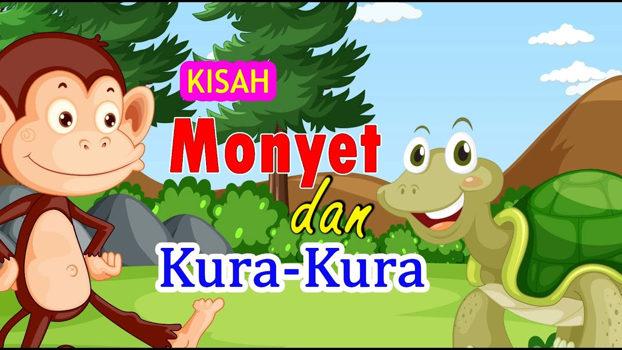 Kisah Monyet dan Kura-Kura | DONGENG BAHASA INDONESIA | CERITA ANAK ...