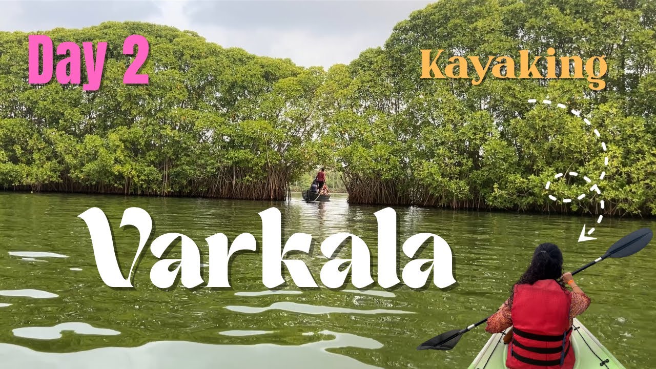 Varkala life: Kayaking🛶 in Mangrove forest, Beautiful sunset, Cliff ...
