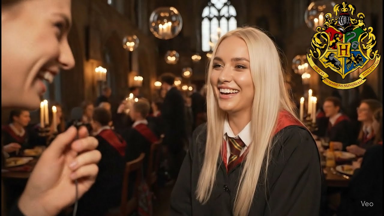 HOGWARTS Students Share their Thoughts on Harry Potter (she thinks he's ...