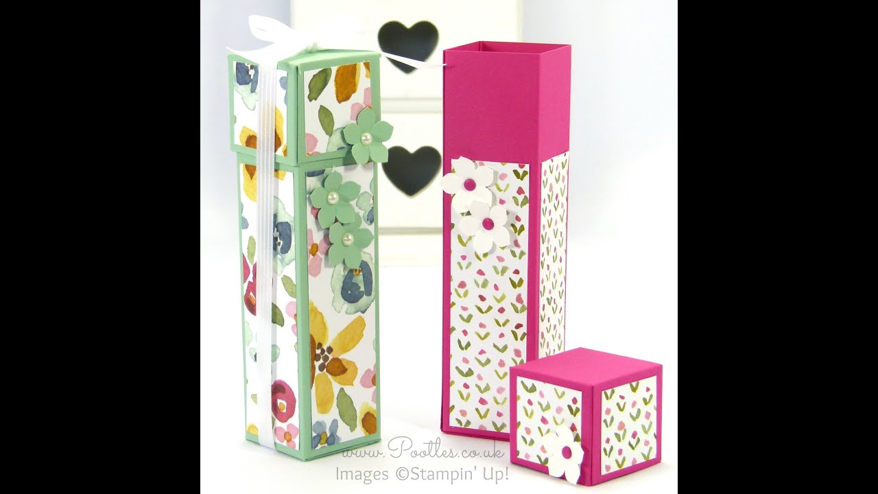 Pretty English Garden Pen Pot Tutorial - YouTube