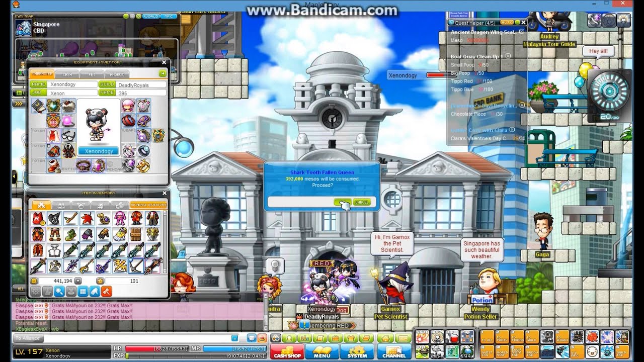 MapleStory | Cubing my Shark Tooth Fallen Queen with a Master Craftman ...
