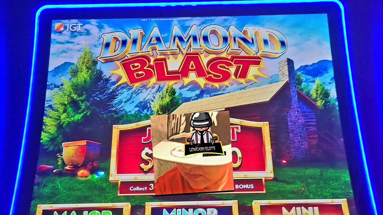 DIAMOND BLAST.... 1GAME ,3BONUS FEATURES - YouTube