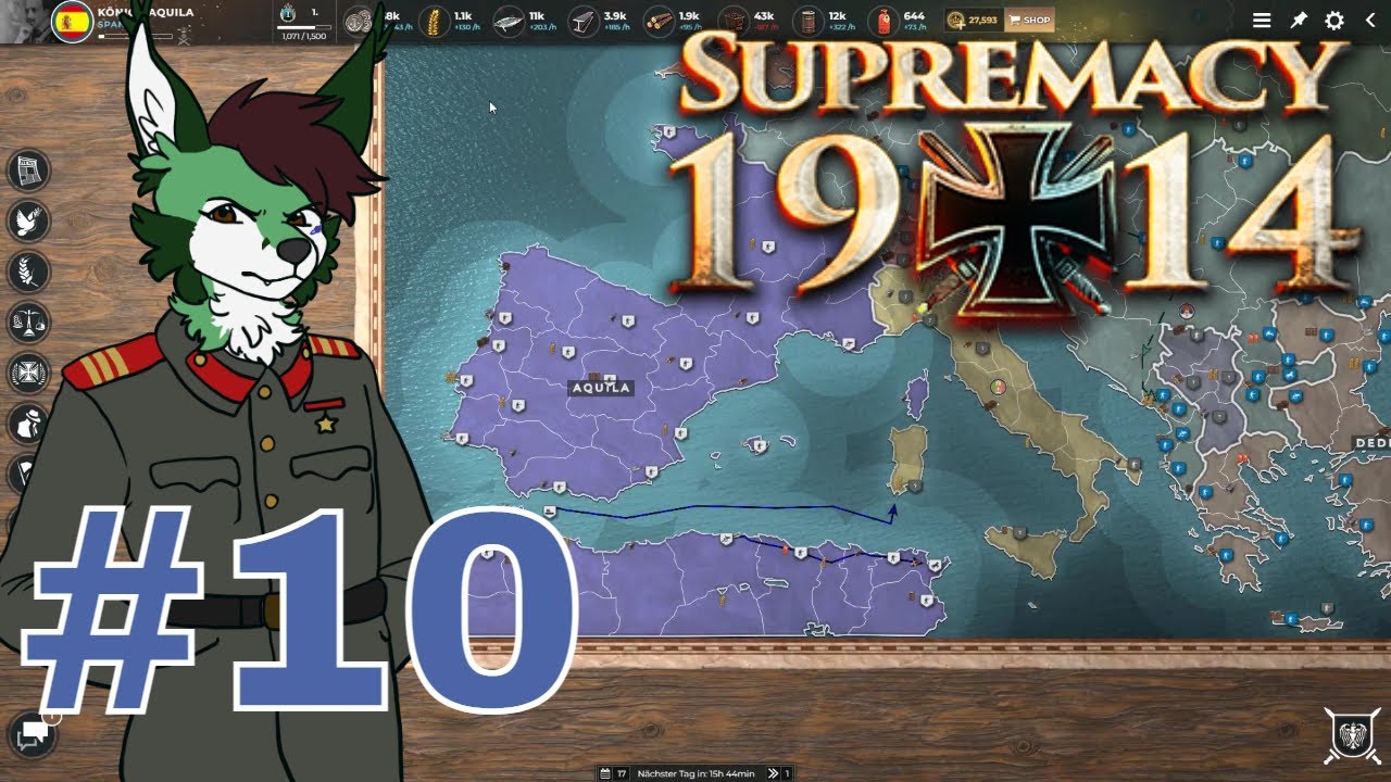 Supremacy 1914 | Alle Nationen: All In - Spanien #10 - Eine große Koalition! - YouTube
