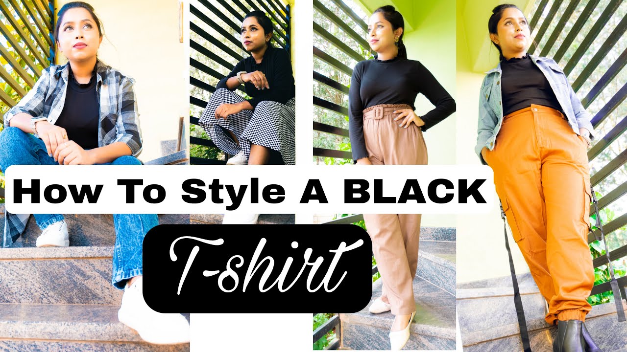 The Experts Guide 2 Style A Basic T-Shirt |In Different Ways Create ...