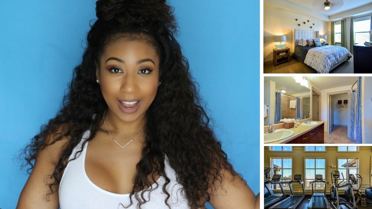 I'm Finally MOVING OUT + MODEL Apartment Tour ♡ - YouTube