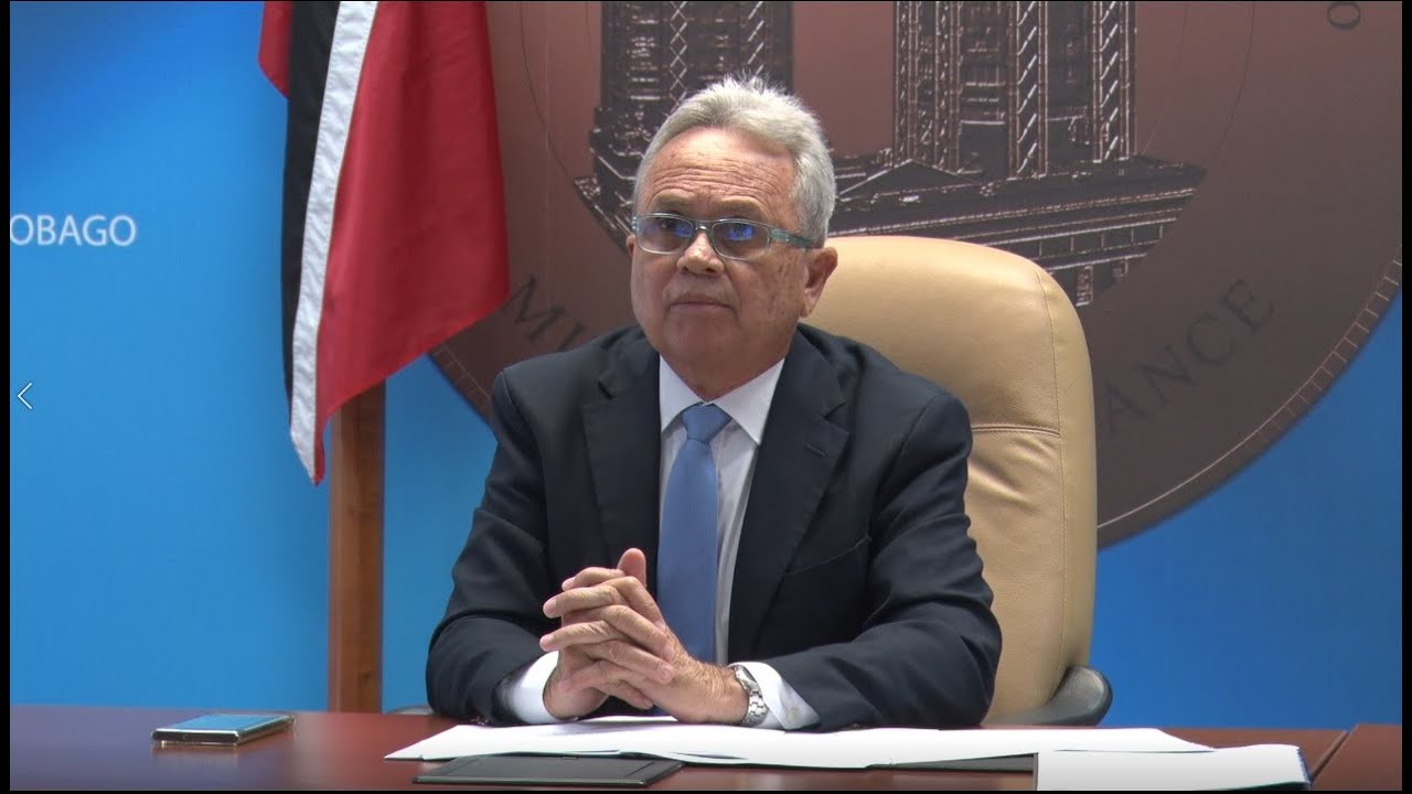 The Hon. Colm Imbert, Minister of Finance - Virtual Press Conference on ...