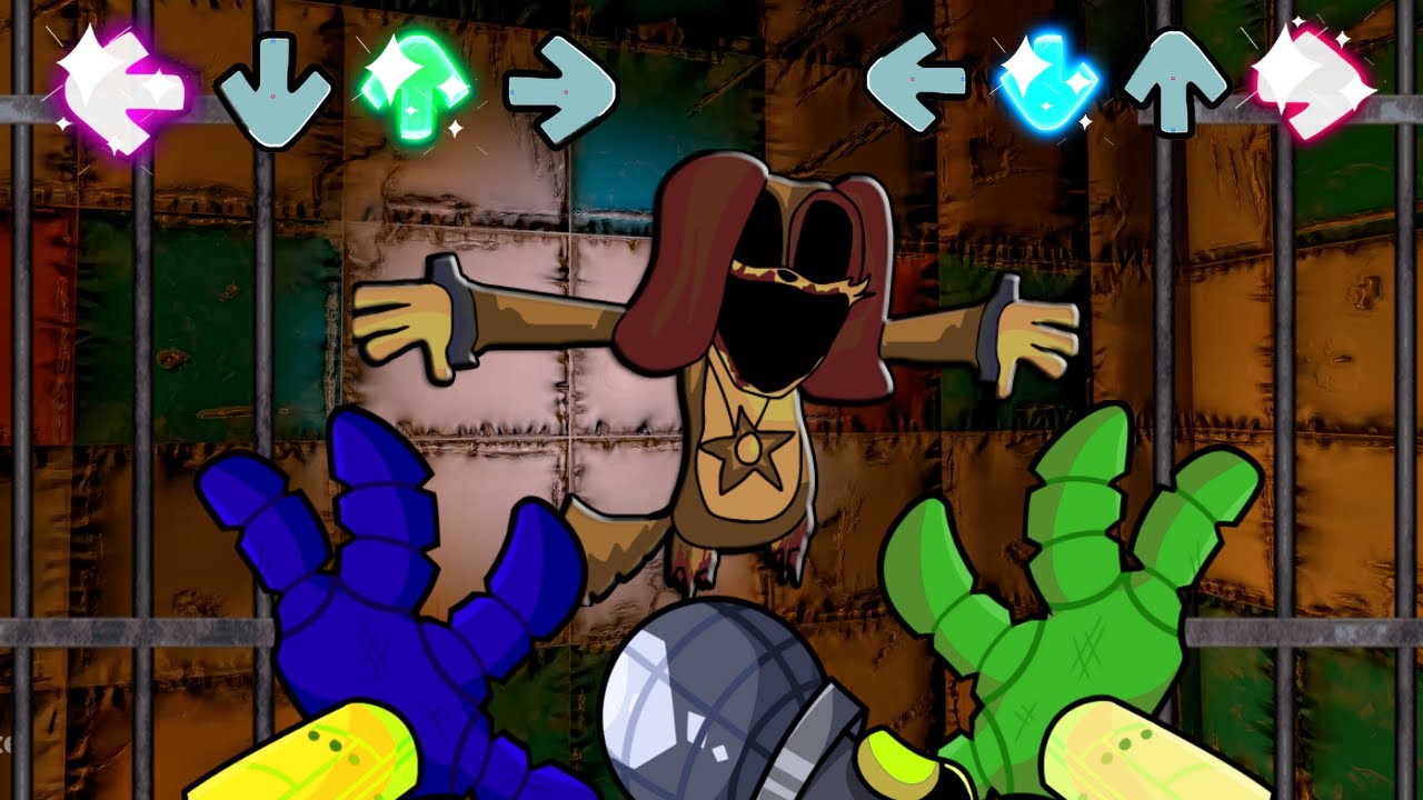 Friday Night Funkin' - Dogday vs Player (Monochrome) - Poppy Playtime ...