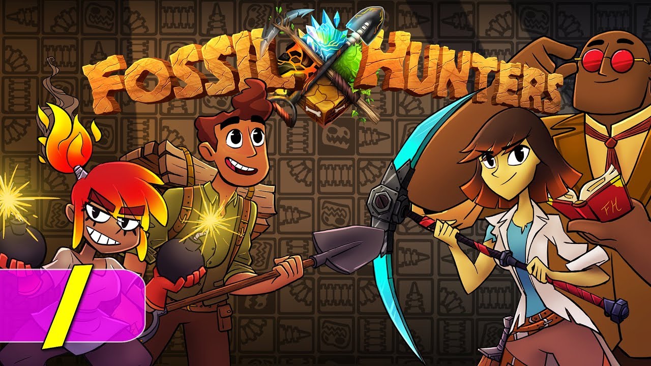 Fossil Hunters - Let's Play Ep 1 - TWO HEADED DINO - YouTube