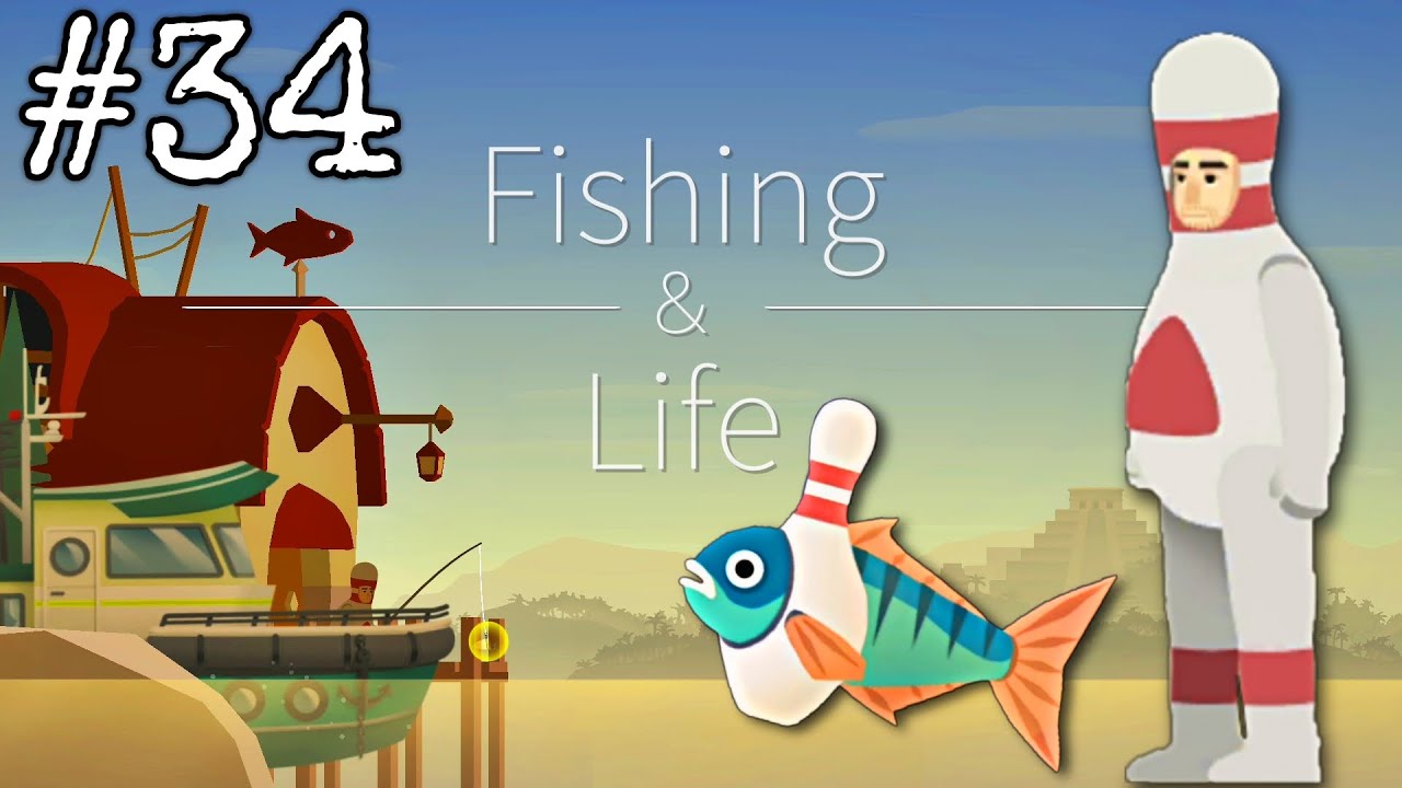 Catching The Bowling Pin Fish!! | Fishing And Life - Part 34 - YouTube