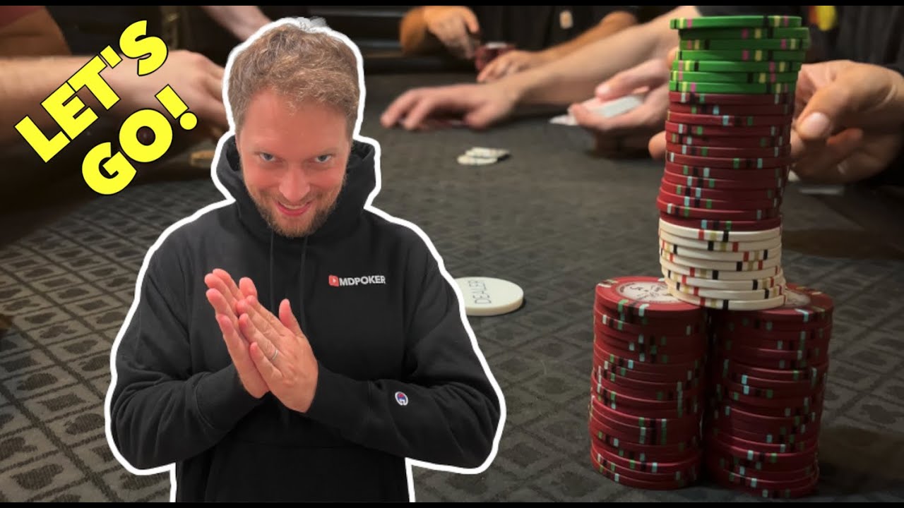 I FLOP THE NUTS AND 3 PLAYERS CALL MY BET! | POKER VLOG #33 - YouTube