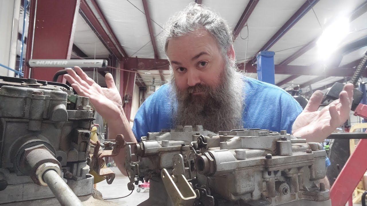 Pontiac BUILDS Continue! Edelbrock and Offenhauser Intake Prep - YouTube