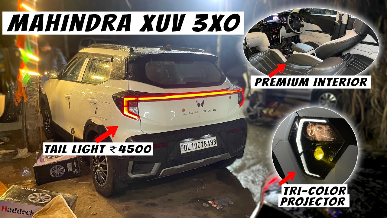 Under ₹70,000 Mahindra XUV 3XO Modification with Pricing🔥XUV3XO MX1 ...