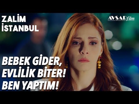 Şeniz'den Cenk'e İtiraf, Bebeği Ben Öldürdüm!💥 | Zalim İstanbul 22. Bölüm