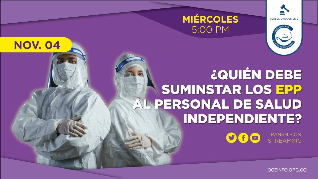 ¿Quién debe suministrar los EPP del personal de salud independiente ...