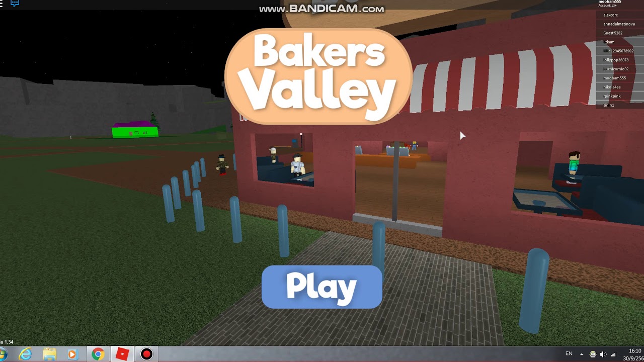 roblox Bakers Valley part 1 หุบเขาขนมปัง - YouTube