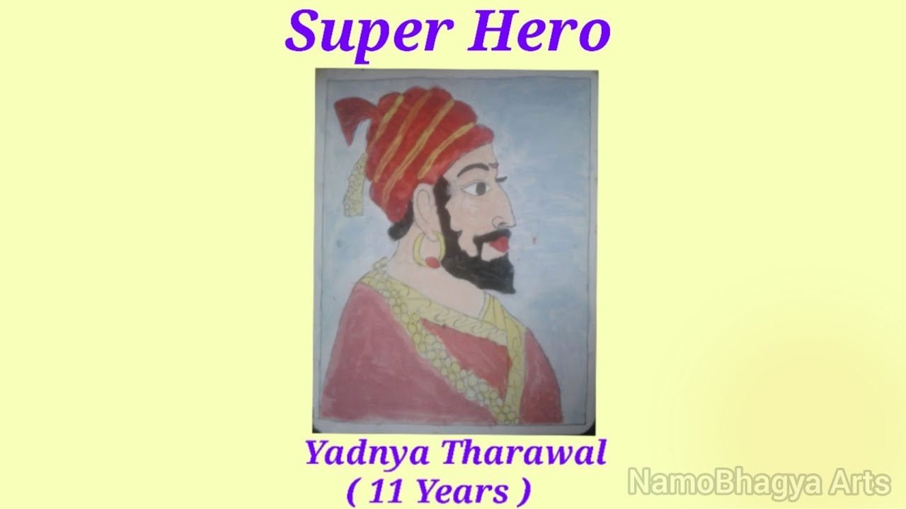 SuperHero Theme Drawing By Yadnya Tharwal I Group C I Online Art ...