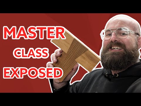 Never Seen Before Dovetail Halving Method - YouTube