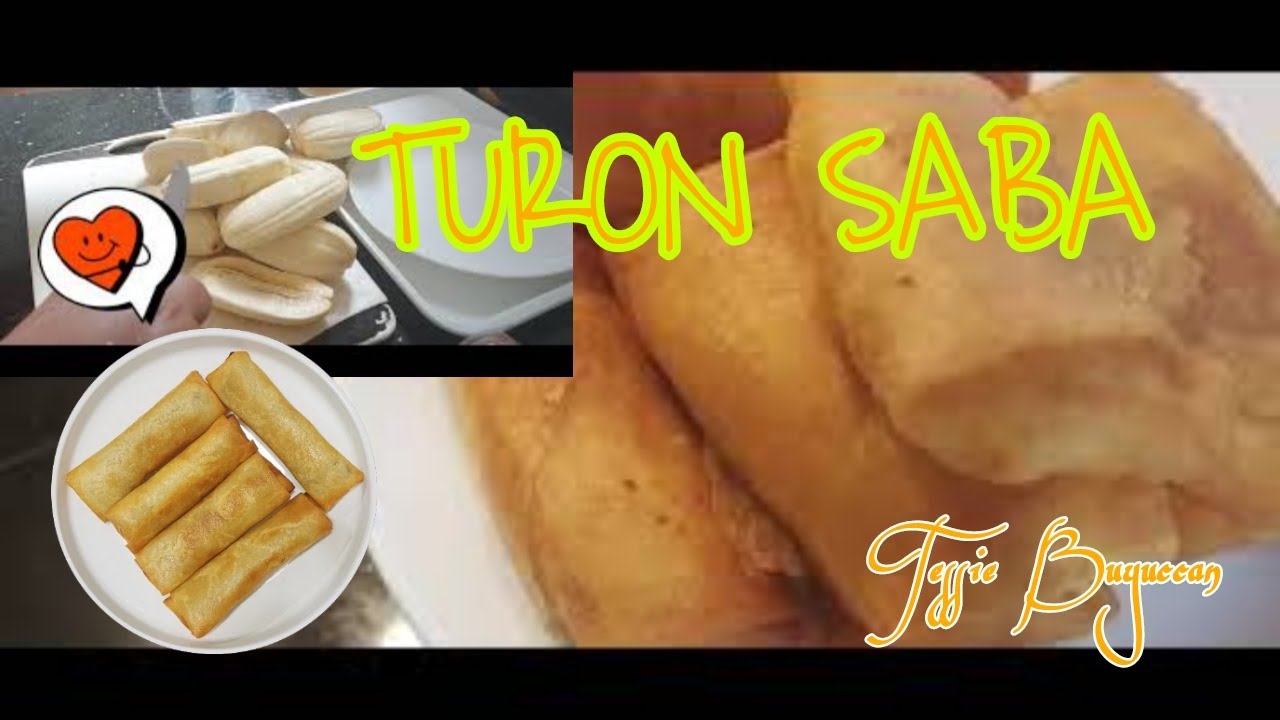 Turon Saging //Saba//Fresh From Iloilo//TESSIE BUYUCCAN - YouTube