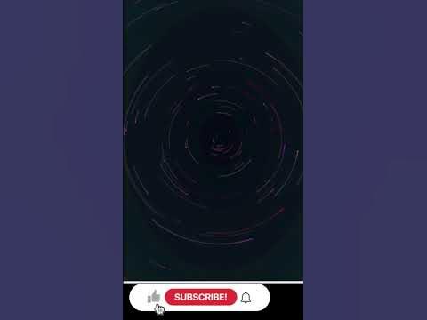 Star trails animation in DAT GUI Shorts tutorial - YouTube