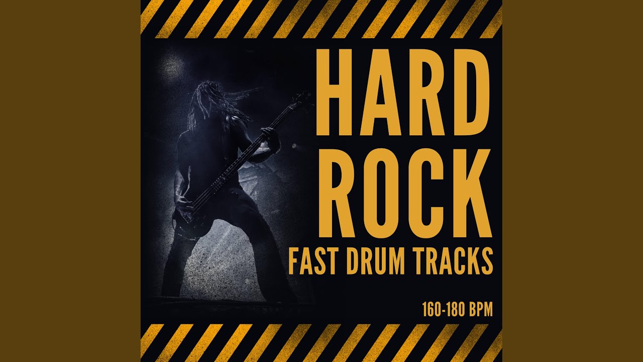 Fast Rock Drum Track (160 Bpm) - YouTube