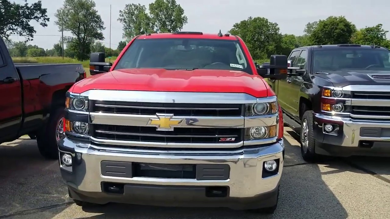 2019 Chevy Silverado 2500HD LT Alaskan Edition Red Hot Metallic Double ...