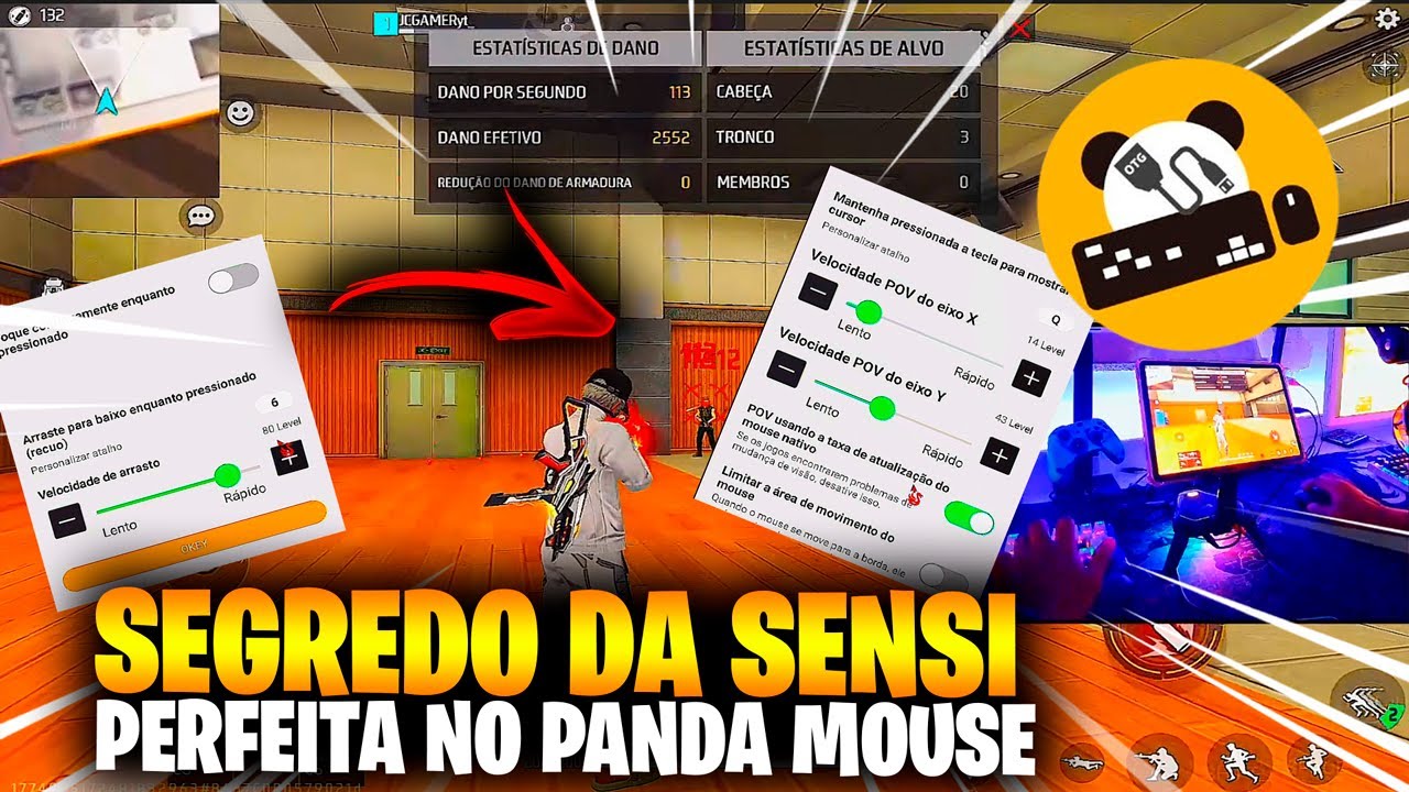 FINALMENTE DESCOBRI O SEGREDO DA SENSI PERFEITA NO PANDA MOUSE PRO 4.1. ...