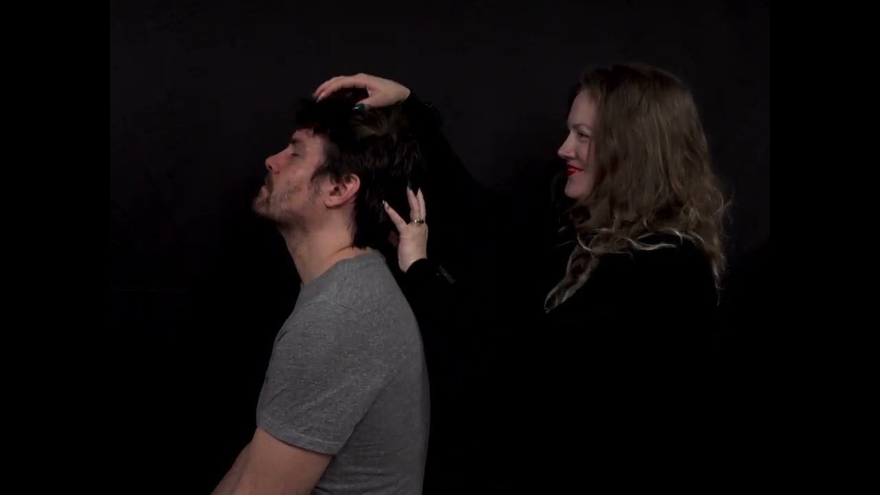 Back and Scalp Scratch with Long Nails 😴 - YouTube