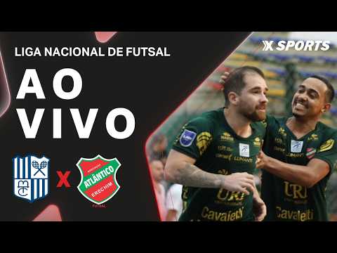 MINAS X ATLÂNTICO | LIGA NACIONAL DE FUTSAL | AO VIVO E COM IMAGENS