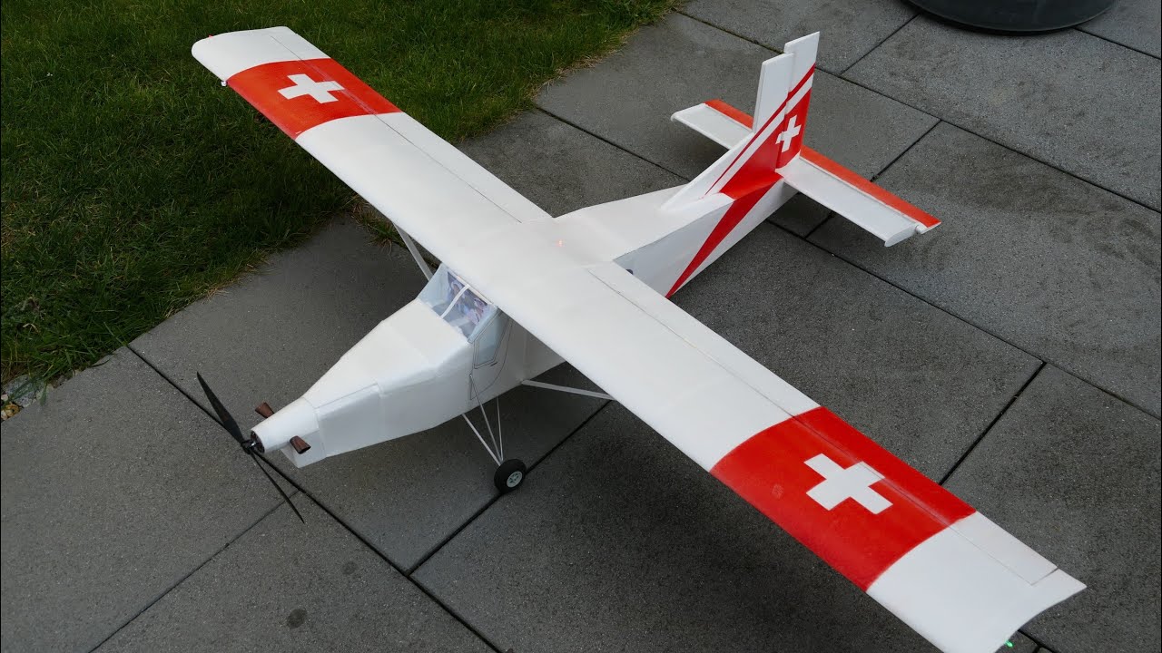 Pilatus Porter PC-6 RC-Depron Modell - YouTube