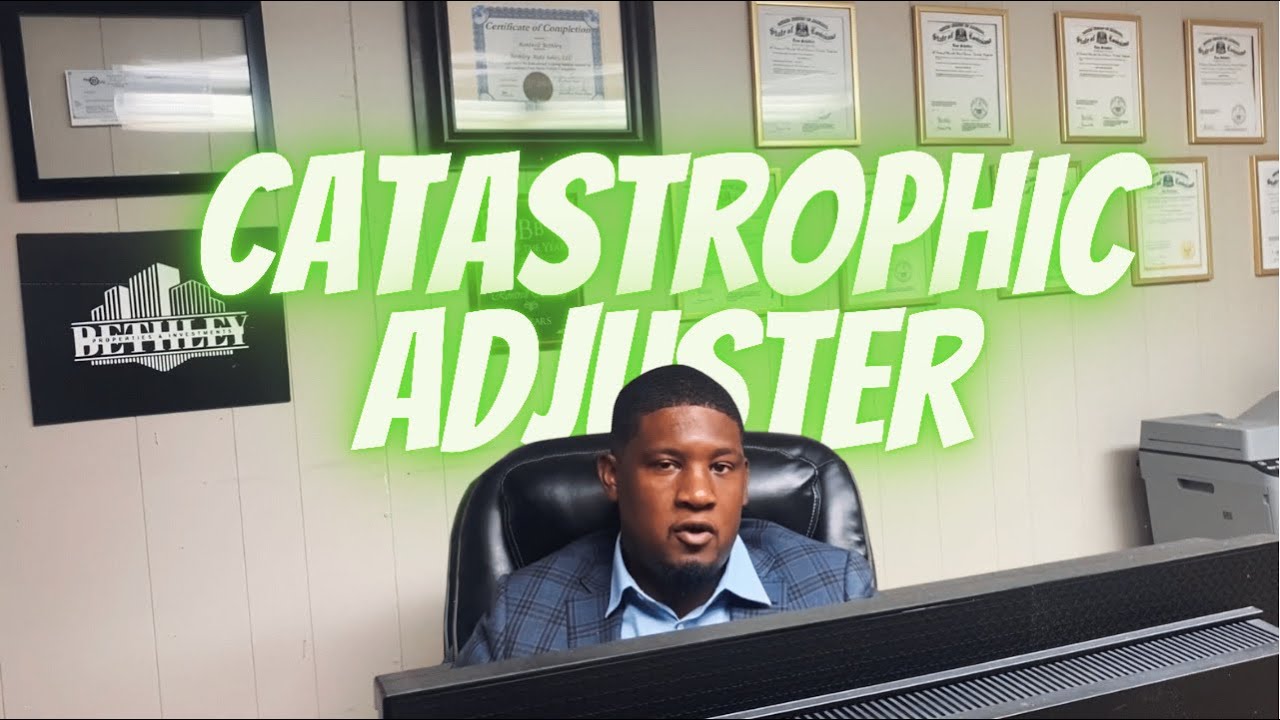 Catastrophic Adjuster Aka CAT Adjuster - YouTube